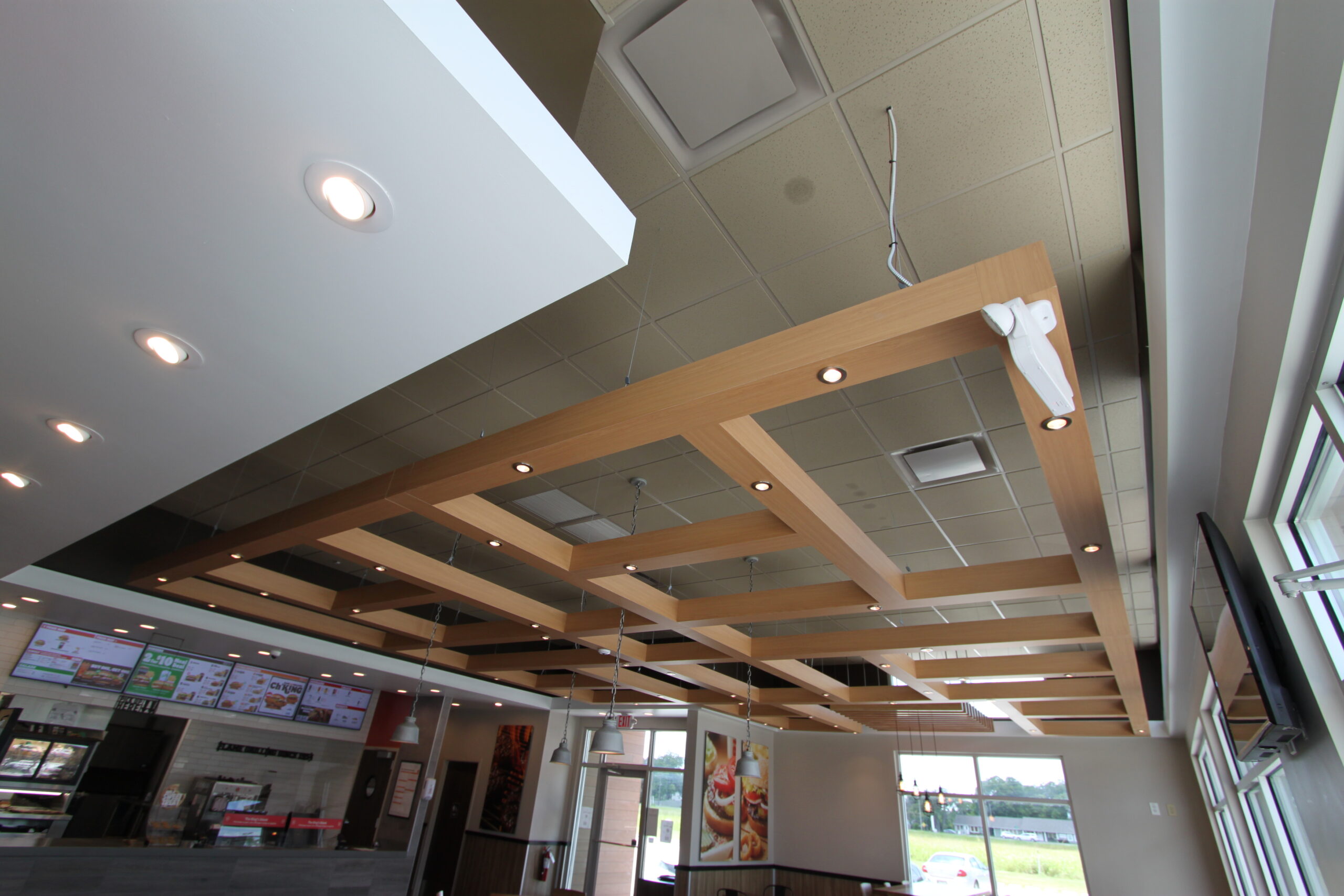 Burger King: New Construction Ceiling Install | Ceil Tex