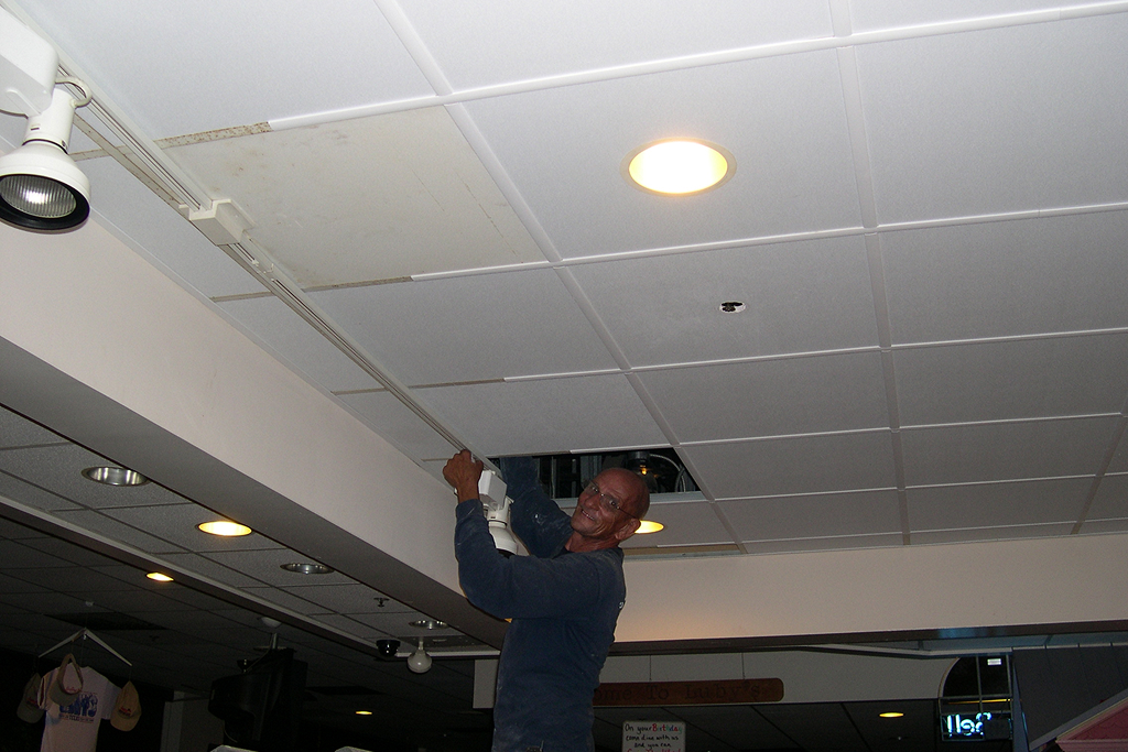Clean and Efficient Ceiling Grid Installation